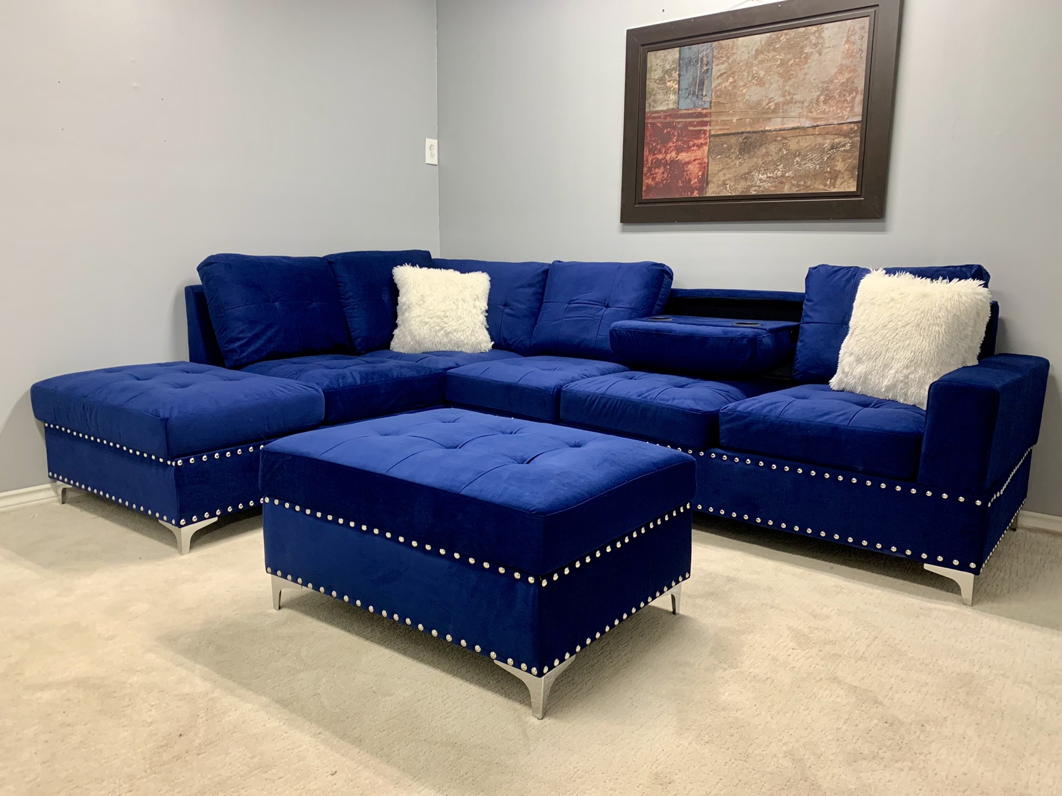 VF2620 Royal Blue - Sofa City Furniture